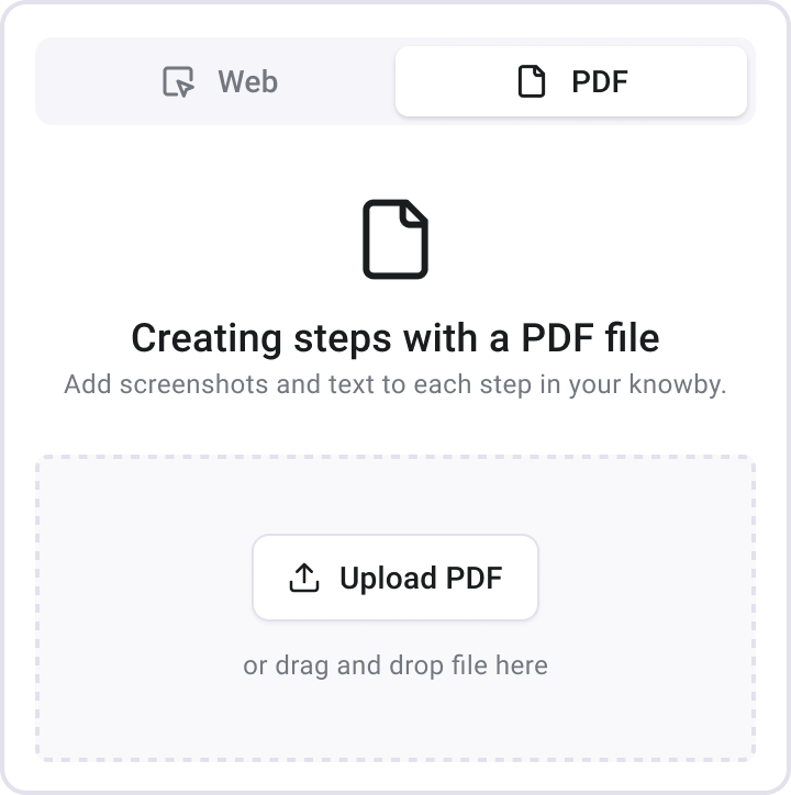 Knowby Enterprise Guidance Platform | Digital Instructions Software
