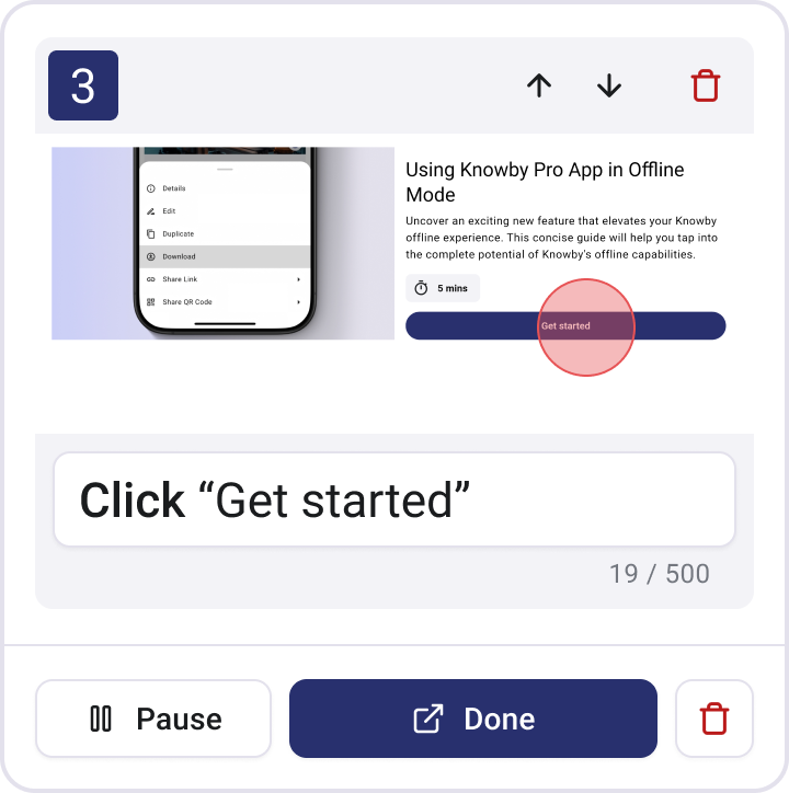Knowby Enterprise Guidance Platform | Digital Instructions Software